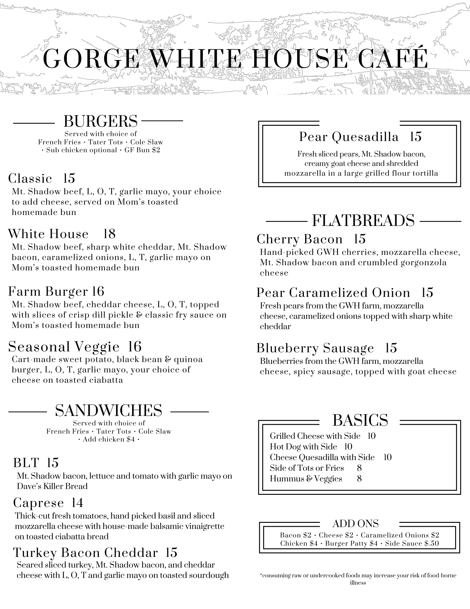Food Cart | The Gorge White House